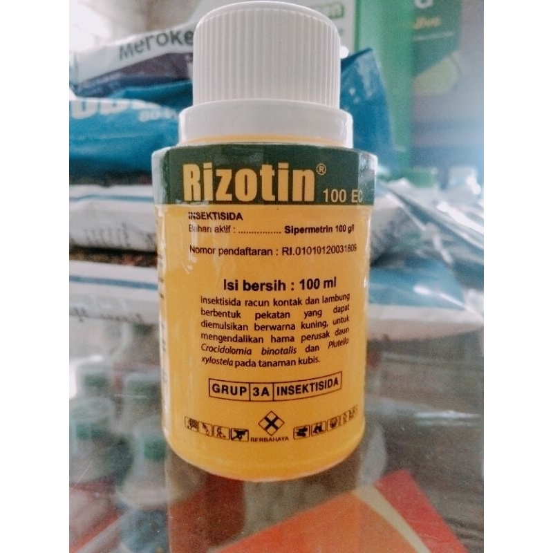 Jual Insektisida Rizotin 100 EC 100ml | Shopee Indonesia