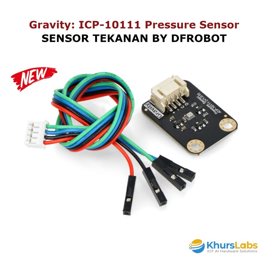 Jual DFROBOT Gravity ICP-10111 Pressure barometric temperature Sensor ...