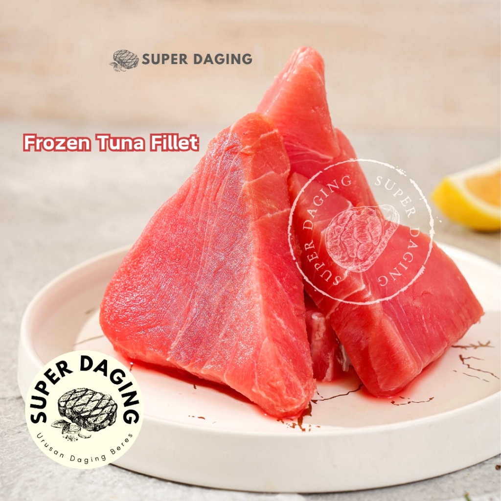 Jual Tuna Fillet Steak Frozen 500g - Super Daging Malang | Shopee Indonesia