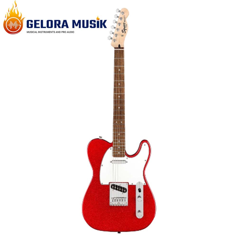 Jual Gitar Elektrik Squier FSR Bullet Telecaster, Laurel FB, Red Sparkle | Shopee Indonesia