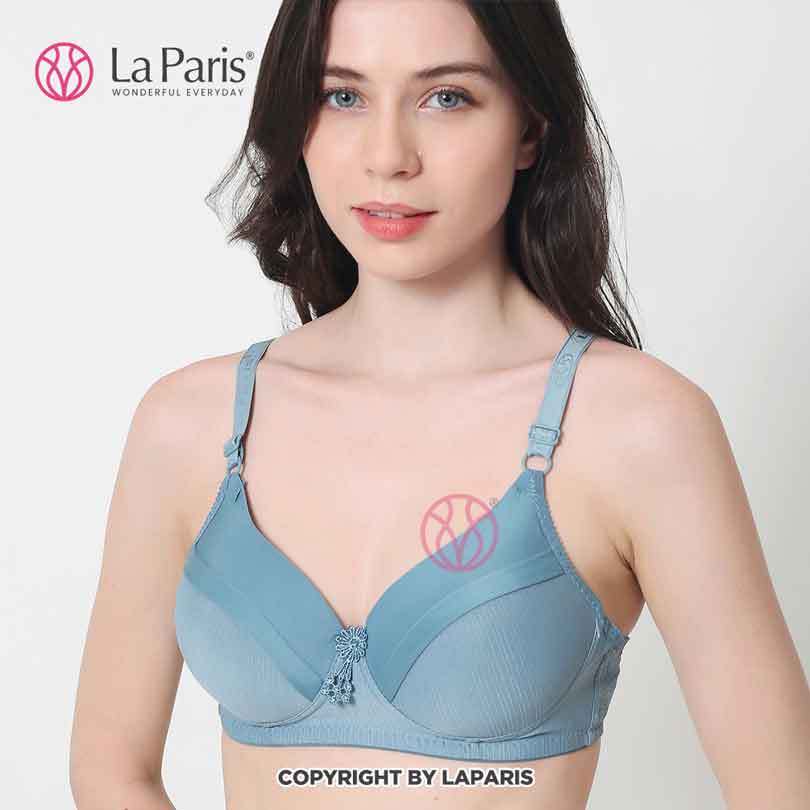 Jual BRA BH Wanita Laparis Cup B Busa Tipis Tanpa Kawat Motif Bunga Brukat Breathable LAPARIS ...