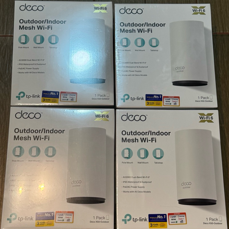 Jual TP LINK Deco X50 Outdoor AX3000 Outdoor Whole Home Mesh WiFi 6 ...