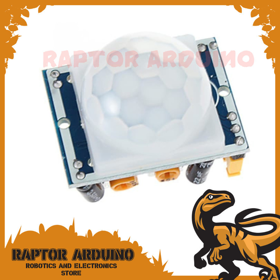 Jual HC-SR501 Pyroelectric Infrared PIR Motion Sensor Gerak Human ...