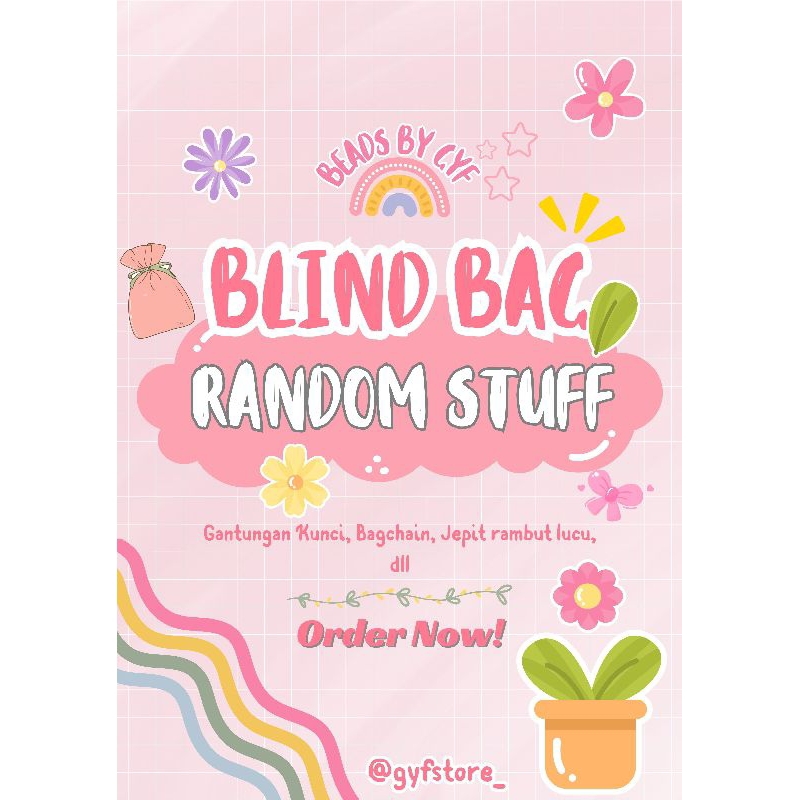 Jual BLIND BAG/BLIND POUCH GANCI, RANDOM STUFF & AKSESORIS by GYFSTORE ...