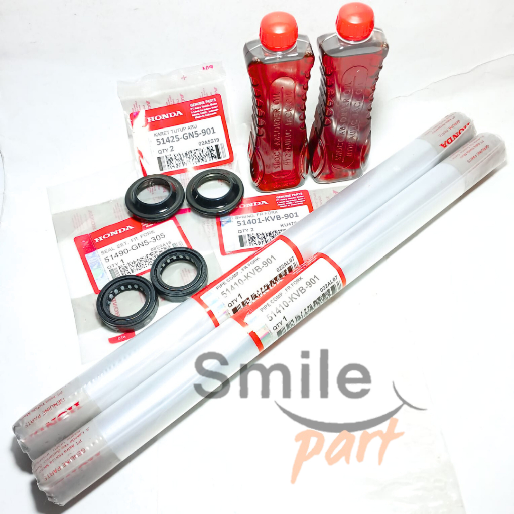 Jual PAKET AS SHOCK SOK DEPAN BEAT KARBU LAMA VARIO 110 CARBU CBS SCOOPY HONDA KVY KVB OLI SEAL ...