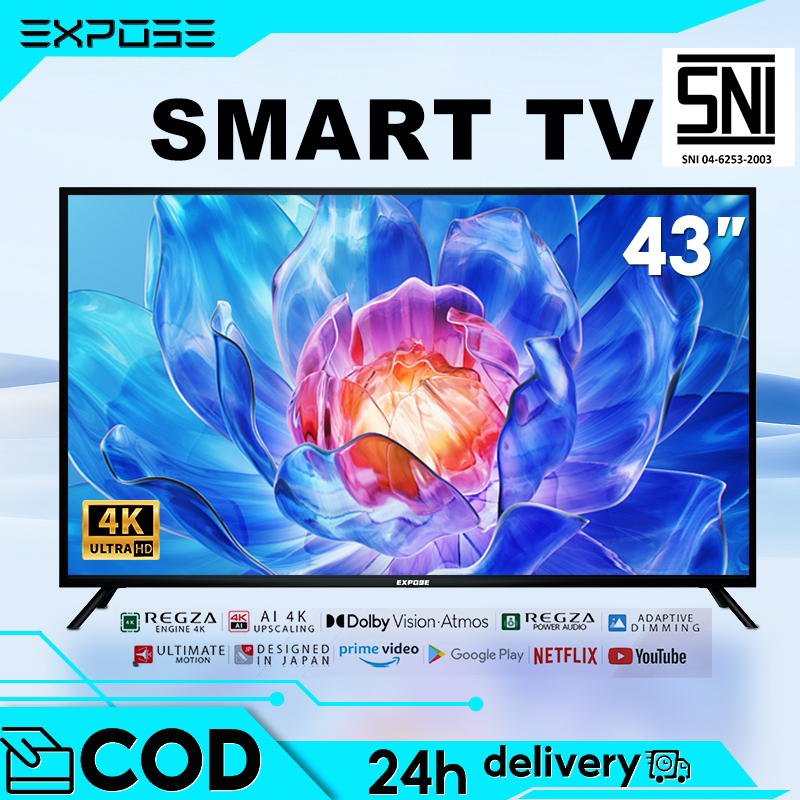 Jual TV Android 43 inch Smart TV 32 inch Televisi LED 1080P TV WIFI ...