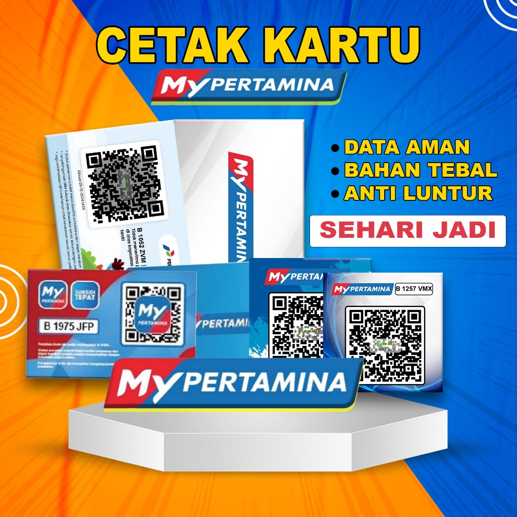 Jual Cetak Barcode My Pertamina + Stiker Barcode My pertamina | Shopee Indonesia