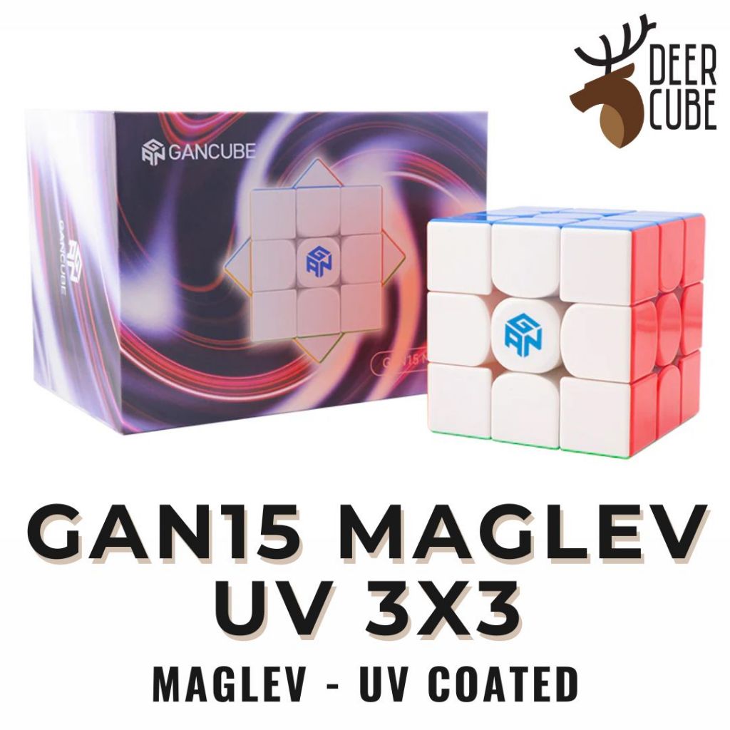 Jual GAN 15 MagLev UV 3x3 - Cubes Stickerless Magnetic GAN15 Mag Lev UV ...