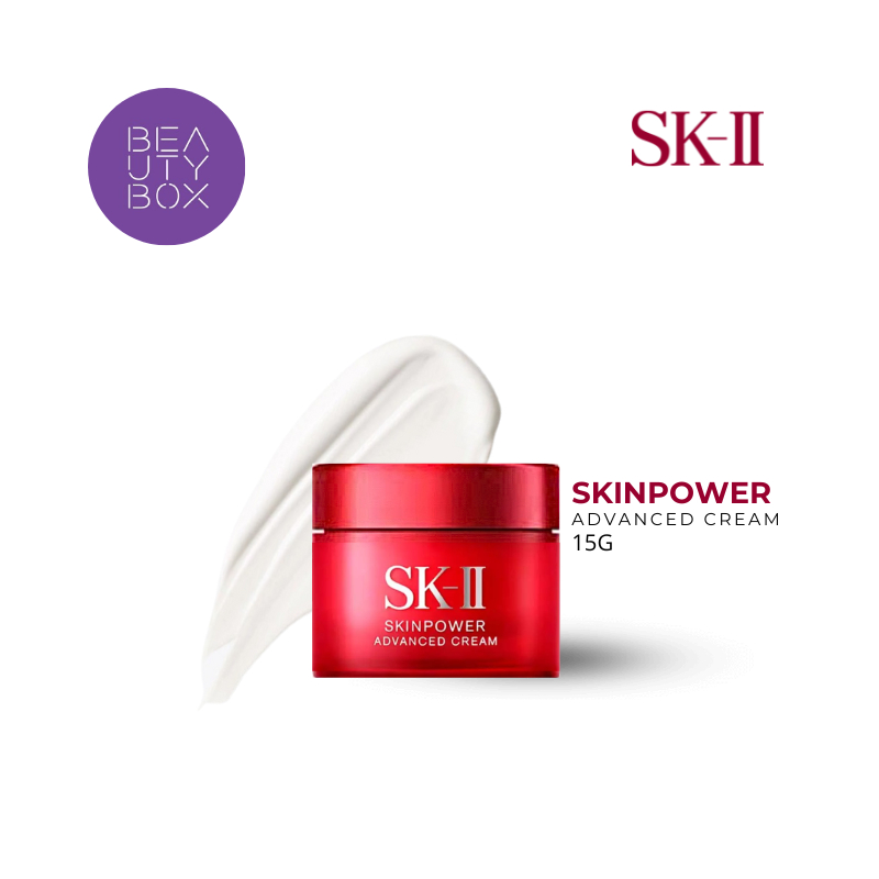 Jual BEAUTY BOX - 【100% Original】 SK-II SK2 SKINPOWER ADVANCED CREAM Travel Size 15g | Shopee ...
