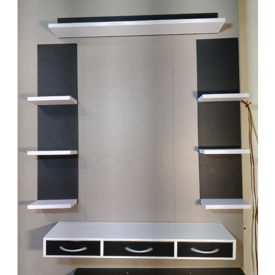Jual rak tv rak hias dinding rak sett tv meja tv gantung rak serbaguna ...