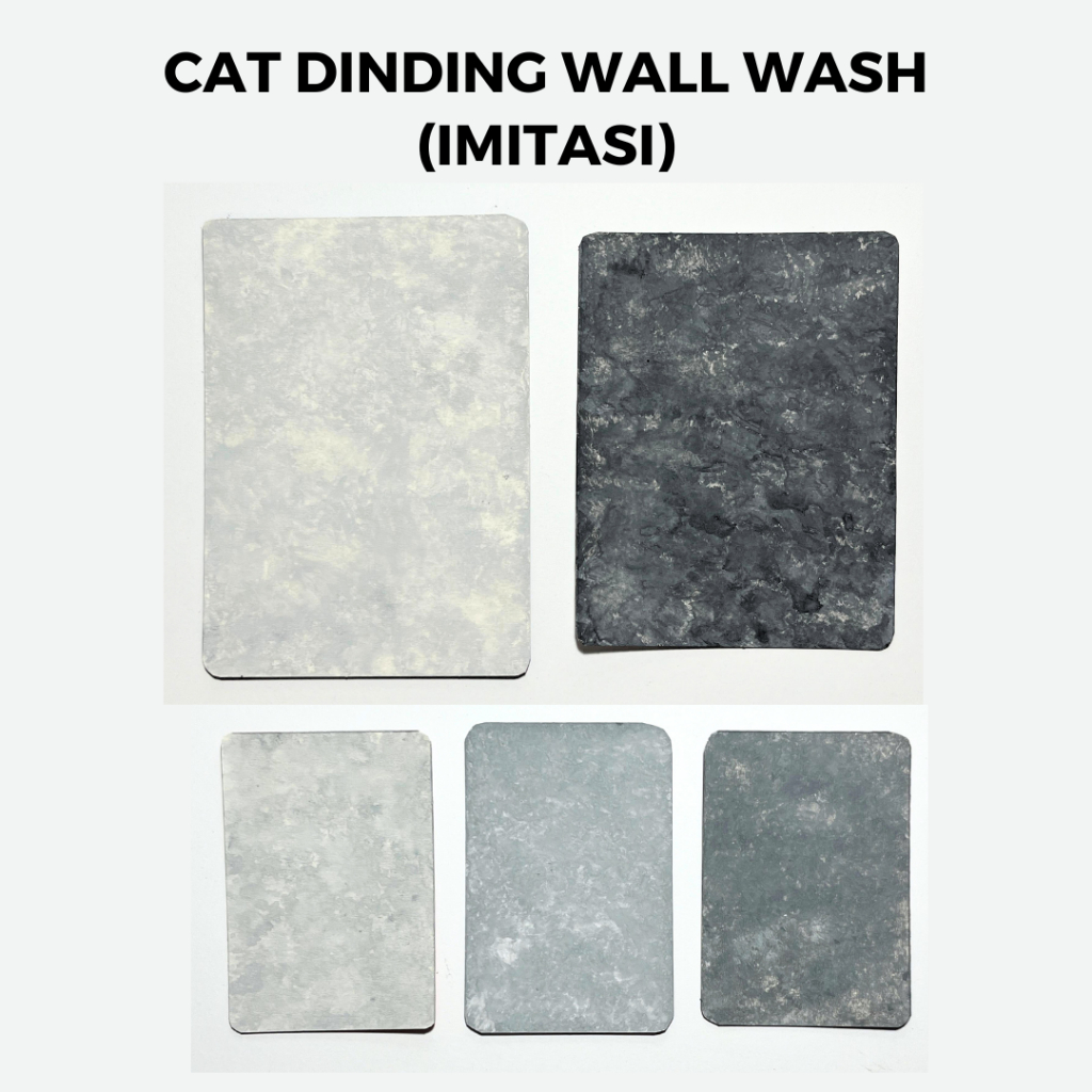 Jual Sample Material Cat Dinding - Texture Limewash Wall Wash Abu ...