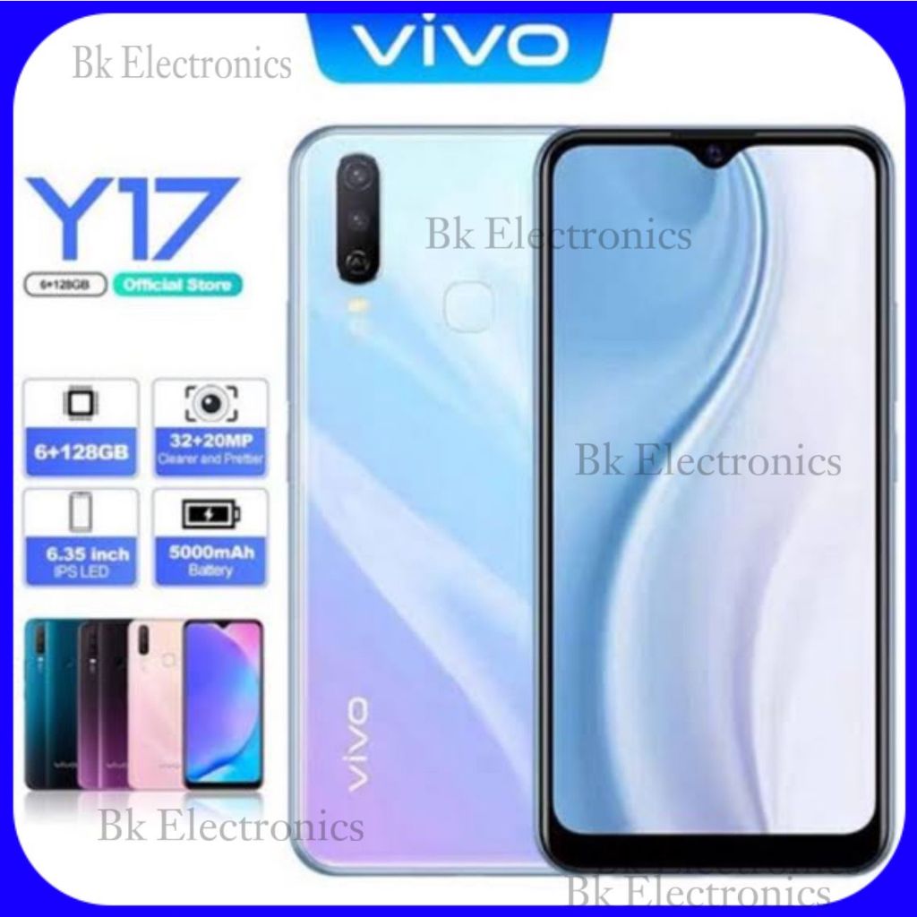 Jual [NEW] VIVO Y17 RAM 8/256GB 6.35 inches 5000 mAh Garansi 1 tahun hp baru asli | Shopee Indonesia
