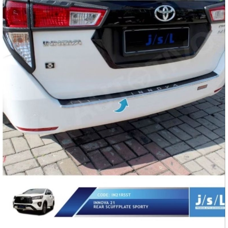 Jual INNOVA REBORN 16 2016 2020 Sillplate Sill Plate Silplat Pelindung ...
