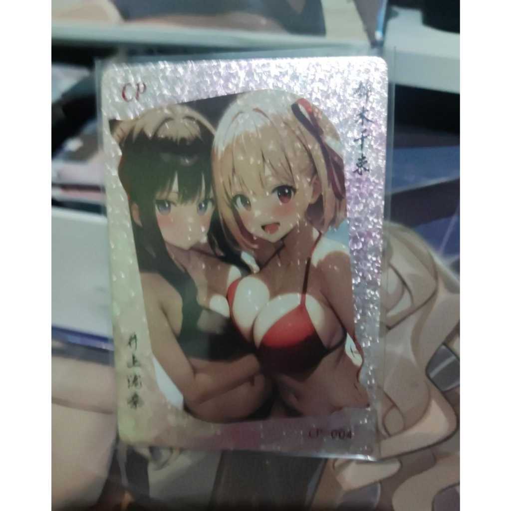 Jual CP takina chisato lycoris recoil shankar waifu card ccg | Shopee Indonesia