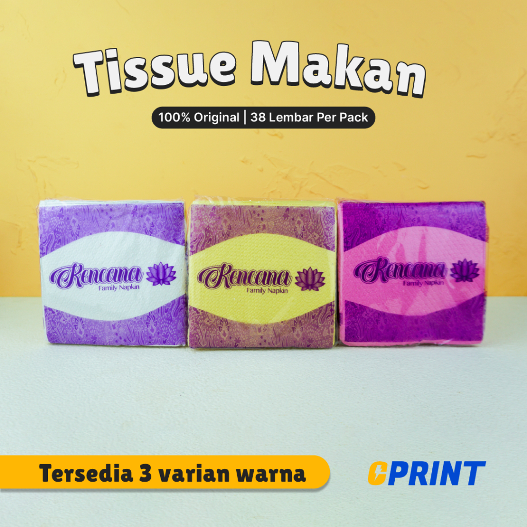 Jual Tissue Makan Premium // Tissue Meja Makan Higenis Varian | Shopee ...