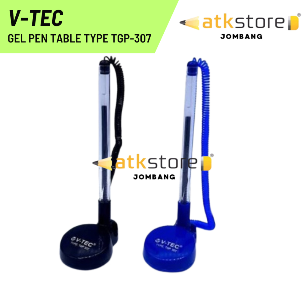 Jual V-TEC Gel Pen Table TGP-307 / Pen Stand Pulpen Pena Vtec / V-tec ...