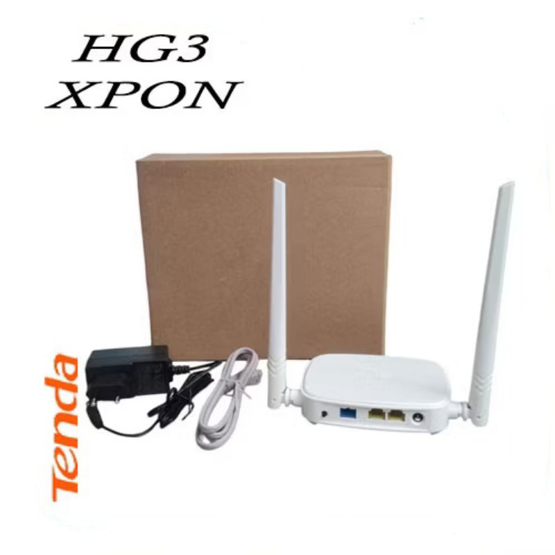 Jual MODEM TENDA HG3 Wi-Fi XPON ONT | Shopee Indonesia