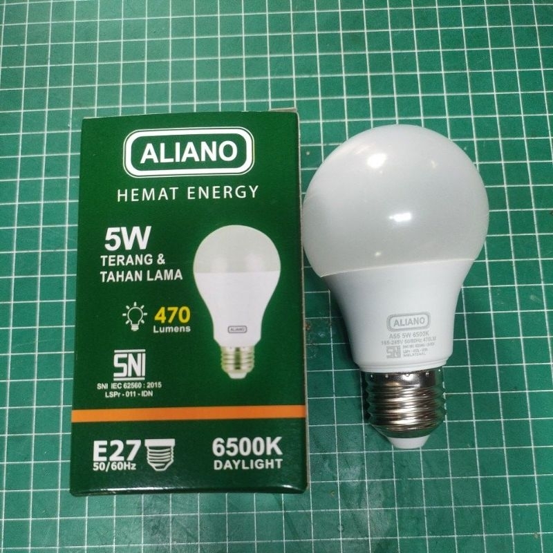 Jual Lampu LED ALIANO 5 Watt dus&non dus | Shopee Indonesia