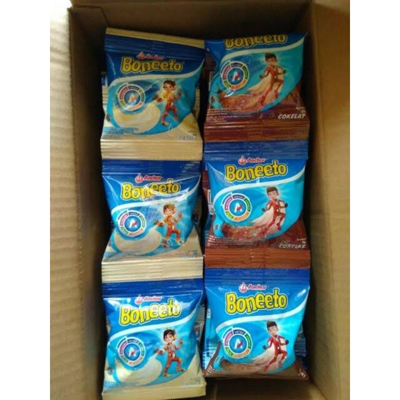 Jual ANCHOR SUSU BUBUK BONEETO RASA YUMMY CHOCO | | CREAMY VANILLA ...
