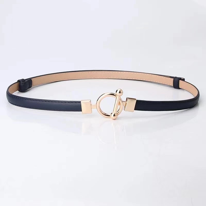 Jual Ikat Ban Pinggang Adjustable Fashion Kulit Gasper Thin Kecil - Tali Sabuk Cewe Womens Belt ...