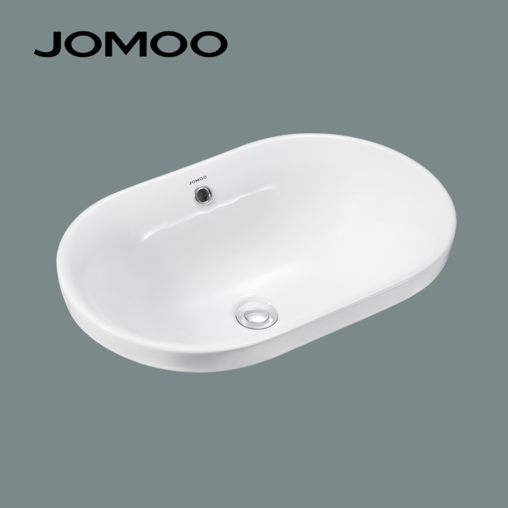 Jual JOMOO Wastafel Kamar Mandi Dengan Lubang Overflow / Countertop ...