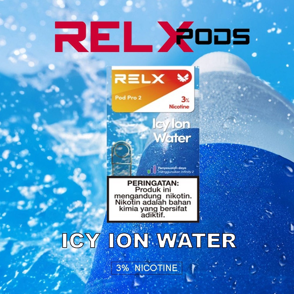 Jual RELX INFINITY ESSENTIAL POD PRO 2 ICY ION WATER 1 PACK ISI 1 PODS ...