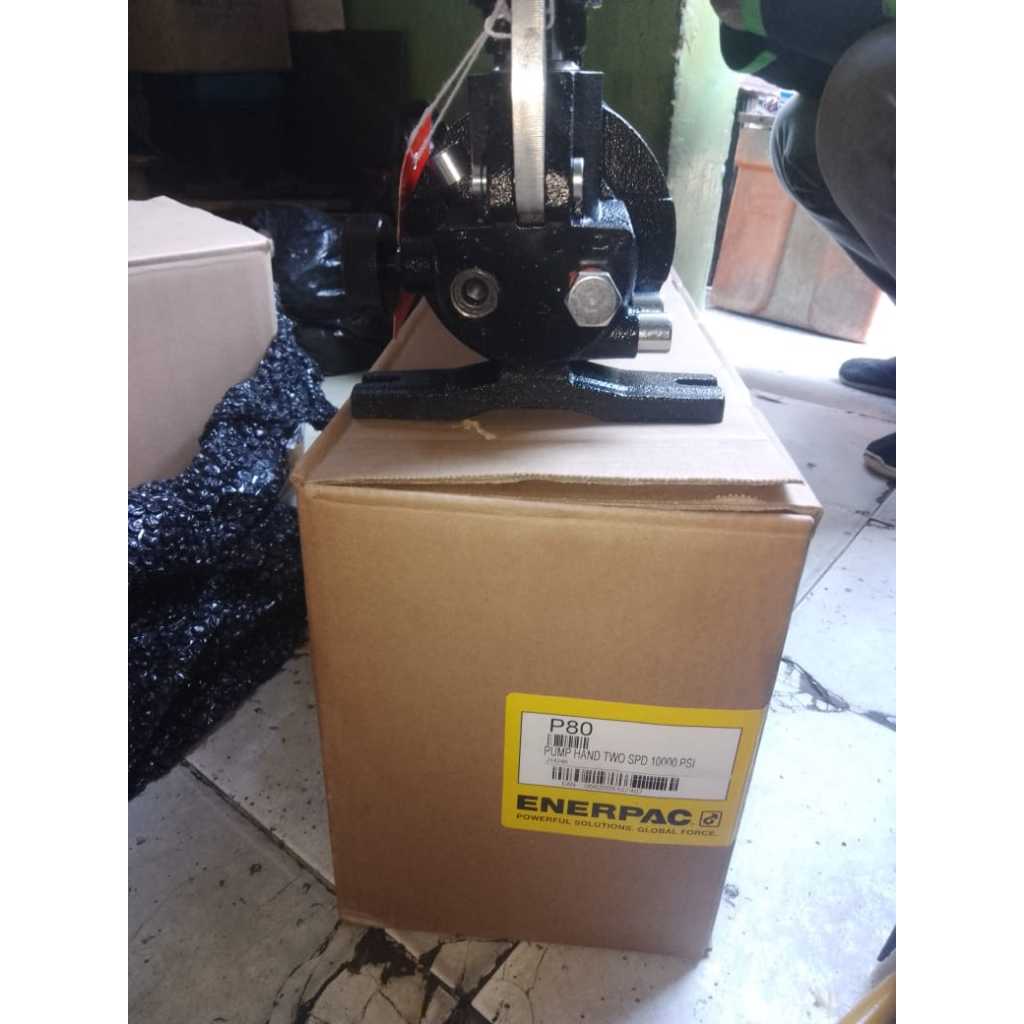 Jual ENERPAC ORIGINAL P80 TWO Speed ULTIMA Steel Hydraulic Hand Pump ...
