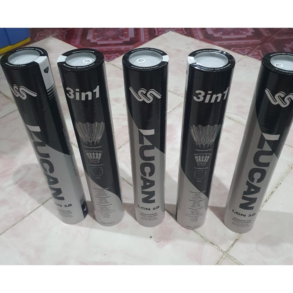 Jual Shuttlecock badminton Lucan - Shuttlecock Lucan 3 in 1 Kok ...