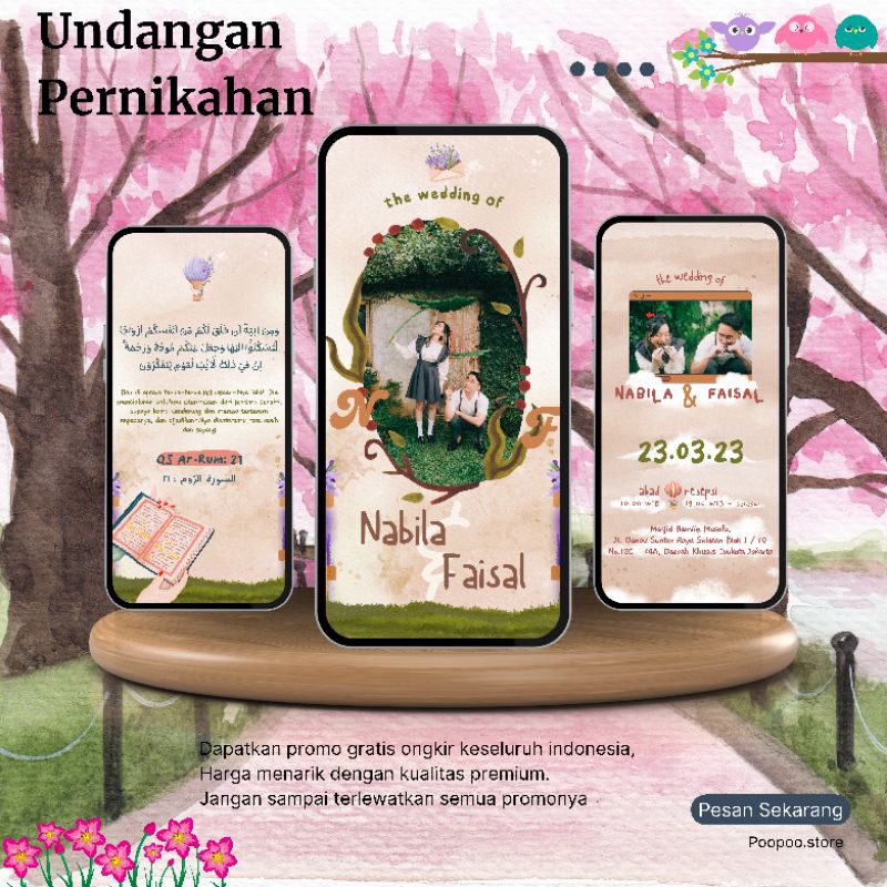 Jual UNDANGAN PERNIKAHAN DIGITAL VIDEO TEMA LUCU GHIBLI | Shopee Indonesia