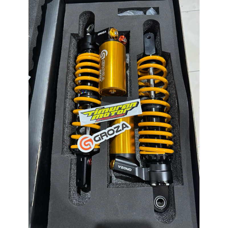 Jual SHOCK GROZA BRAVE SERIES NMAX OLD KUNING | Shopee Indonesia