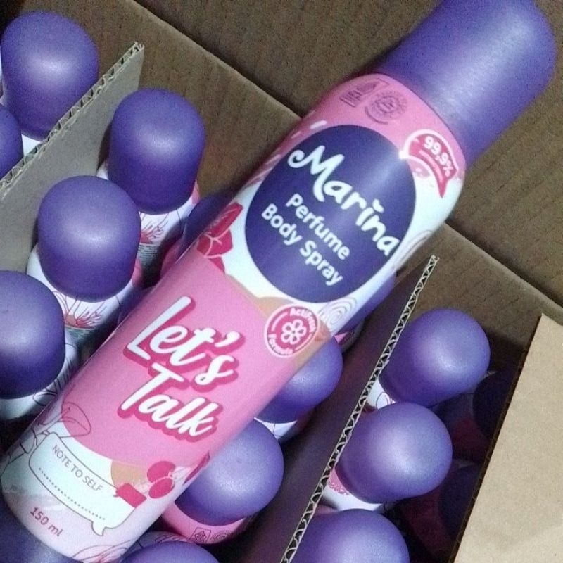 Jual marina perfume body spray 150ml | Shopee Indonesia