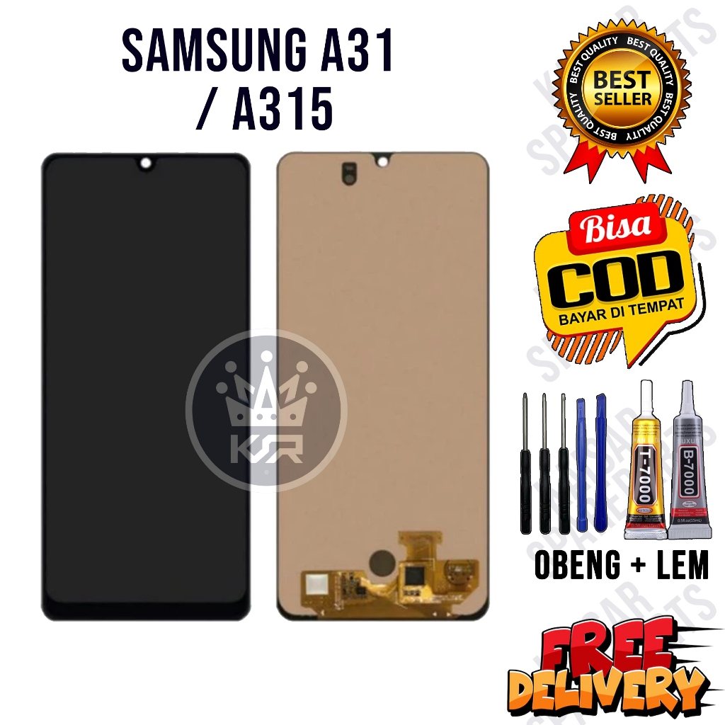 Jual Lcd SAMSUNG A31 / A315 Original OEM Quality Lcd Touchcsreen Fullset | Shopee Indonesia