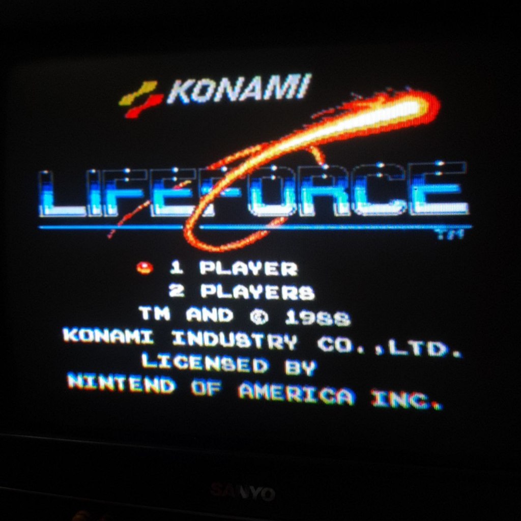 Jual Kaset Nintendo NES 72 Pin Life Force Multi in 1 Game 8 Bit Jadul ...