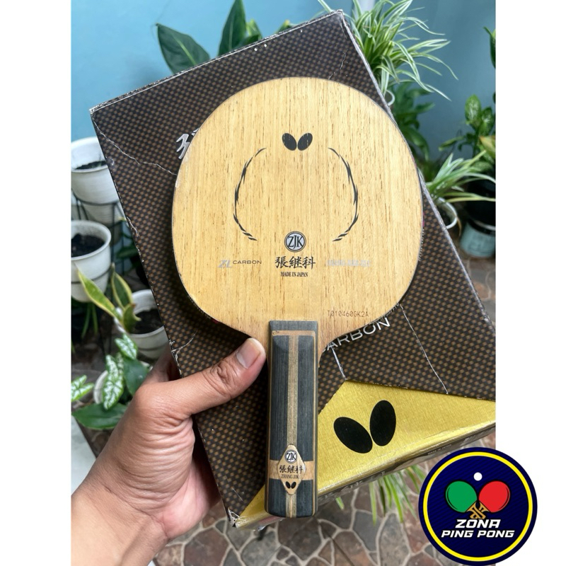 Jual Butterfly Zhang Jike ZLC Handle ST Lengkap Box Secon Bekas | Shopee Indonesia