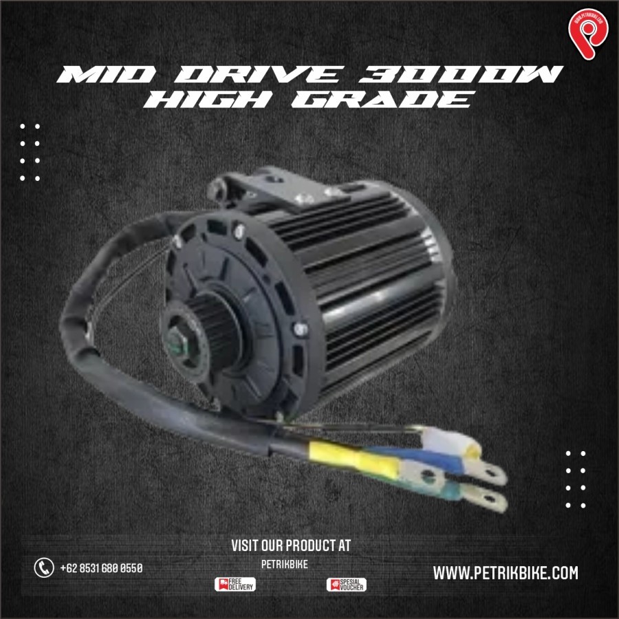 Jual Bldc Qs Motor Mid Drive 3000W 72V | Shopee Indonesia