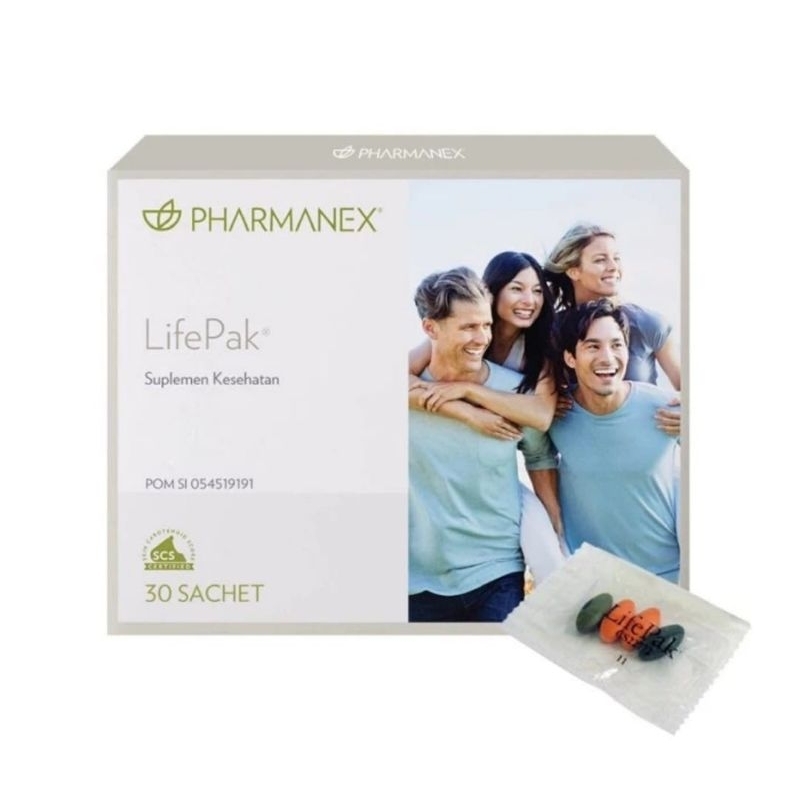 Jual LIFE'PAK 30 SACHET 1 BOX SUPLEMEN KESEHATAN LIFEPACK | Shopee ...