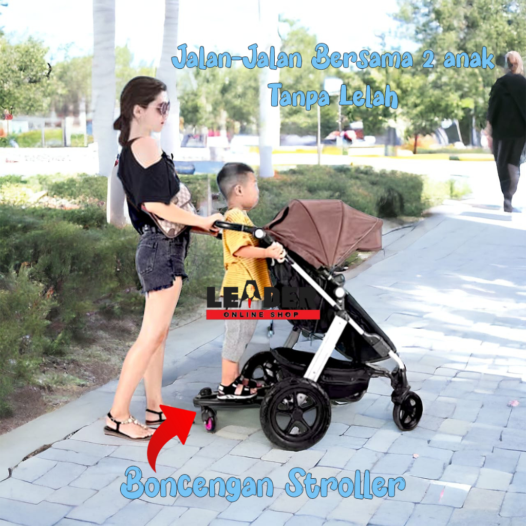 Jual BONCENGAN STROLLER UNTUK ANAK BISA DUDUK / BERDIRI PIJAKAN ...