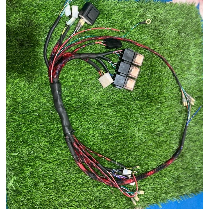 Jual kabel body cb gl 100 tatanan rapi ful soket,khusus relay bawah ...