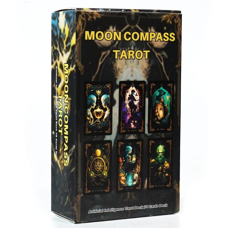 Jual Moon Compass Tarot Artificial Intelligence Tarot deck | Shopee ...