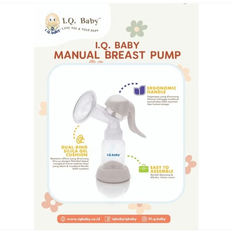Jual Pompa Asi Manual I.Q Baby | Shopee Indonesia