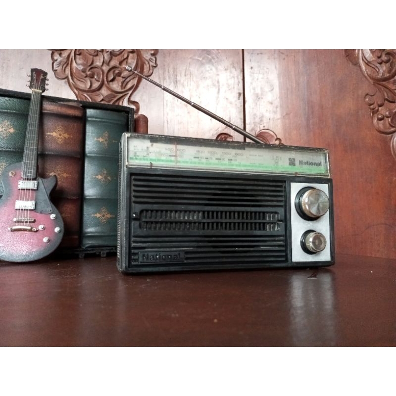 Jual Radio Jadul Antik Merk NATIONAL Vintage Lawas Tua Kuno Retro ...