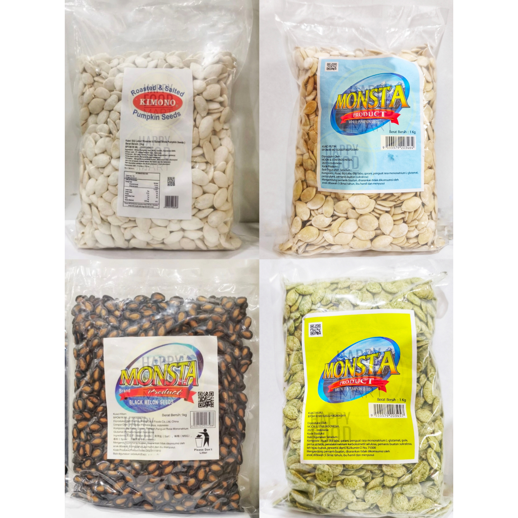 Jual [BPOM RI] KIMONO KUACI PUTIH 1 KG/MONSTA KUACI HITAM 1KG/KWACI ...