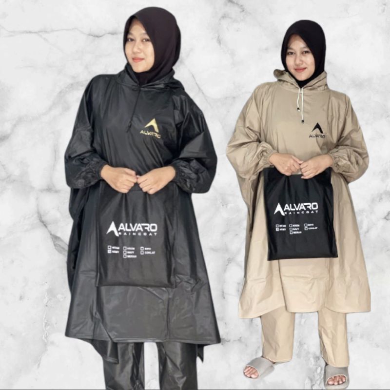 Jual Jas Hujan Ponco Kelelawar Jumbo Mantol Motor Dewasa Pria Wanita Tebal By ALVARO Original ...