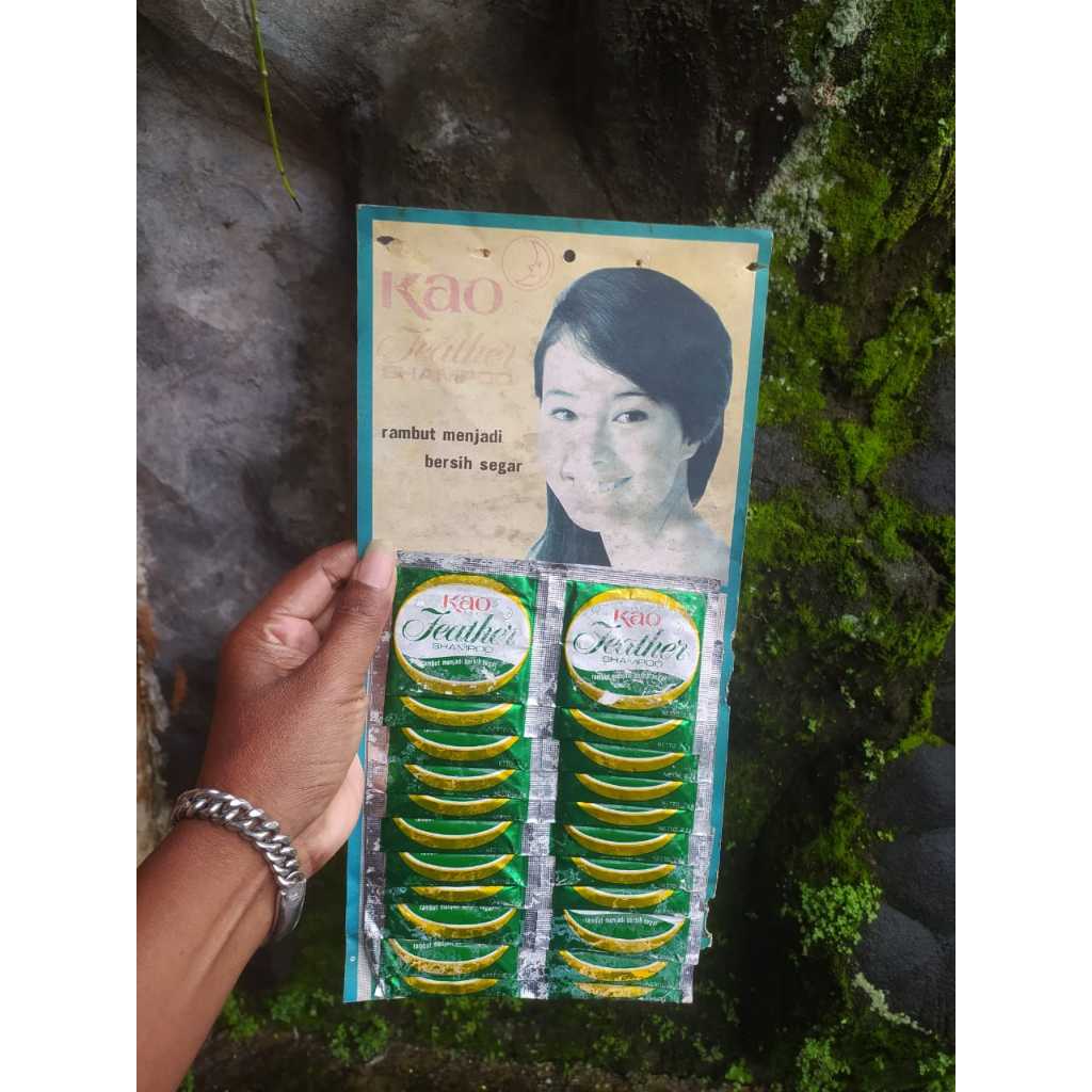 Jual SHAMPO BUBUK JADUL MERK KAO FEATHER TAHUN 80an ( KOLEKSI PRODUK ...