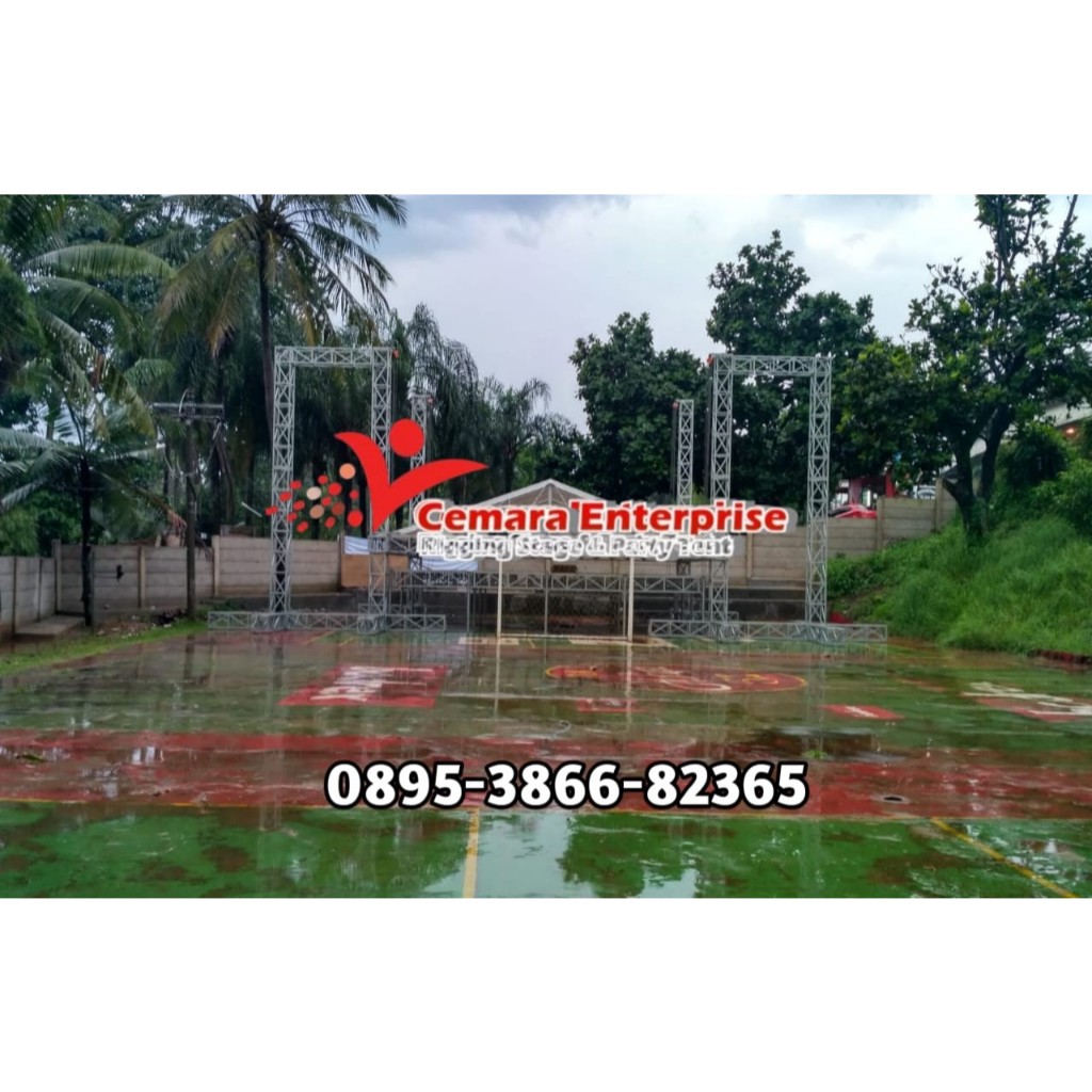 Jual jual panggung ringging ukuran 6m x 8m paket lengkap | Shopee Indonesia