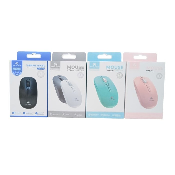 Jual MOUSE MIKUSO WIRELESS MOS W085 | Shopee Indonesia
