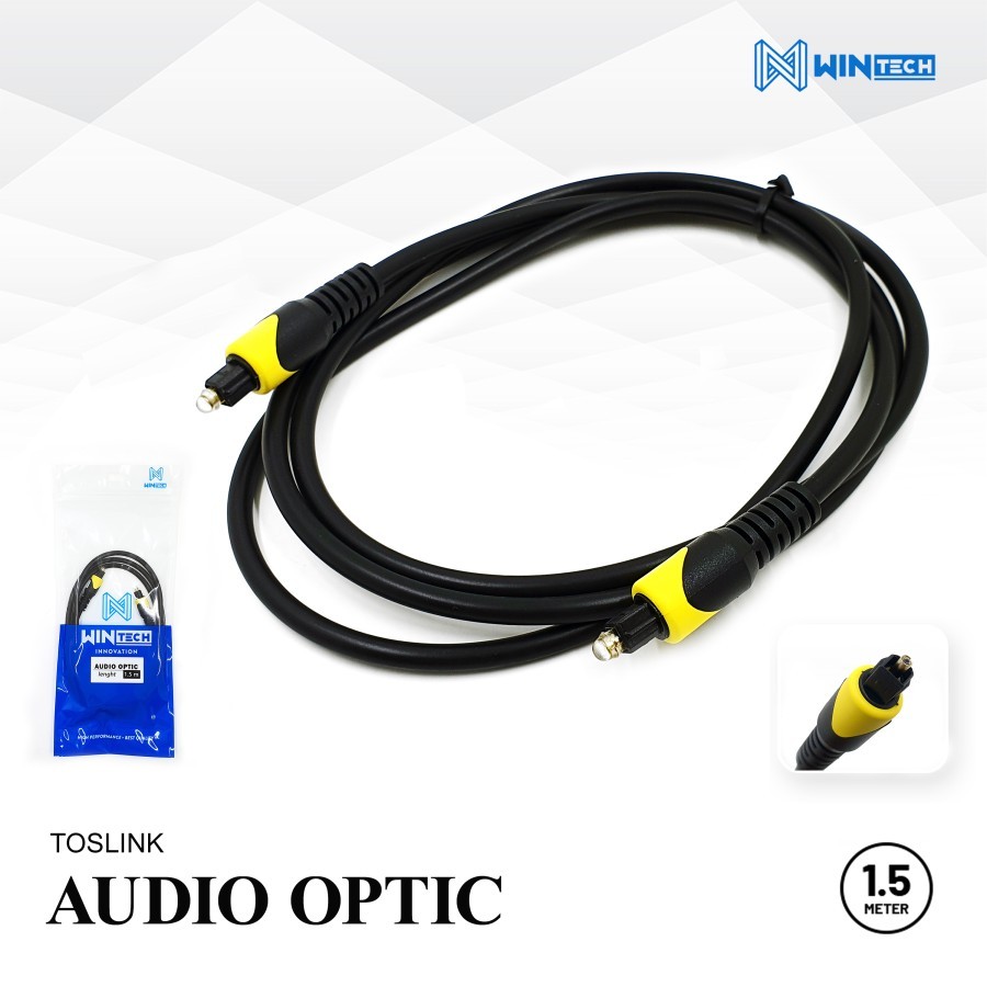 Jual Kabel Digital Audio Optical Toslink 1.5M | 3M | 5M | 10M | Shopee ...