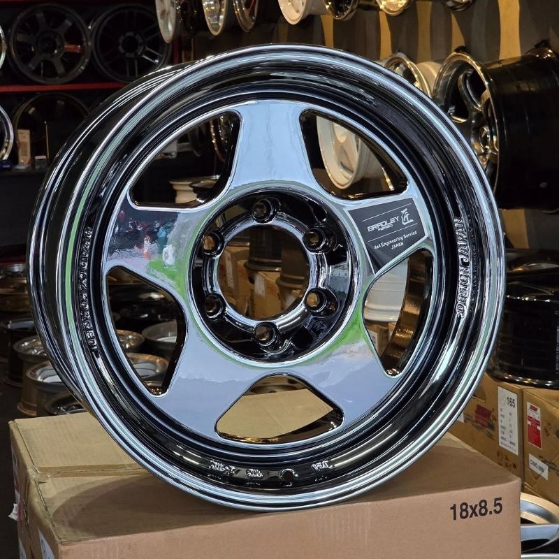 Jual velg mobil r18 BRADLEY TAKIMI velg racing ring 18 velg racing mobil Pajero velg mobil ...