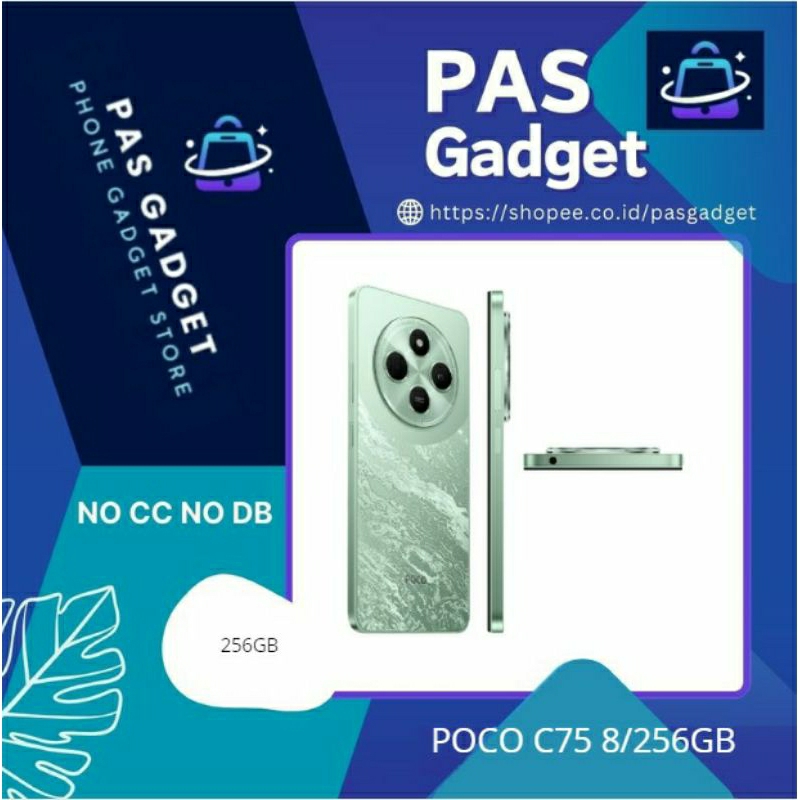 Jual Poco C75 (8/256) GARANSI RESMI | Shopee Indonesia