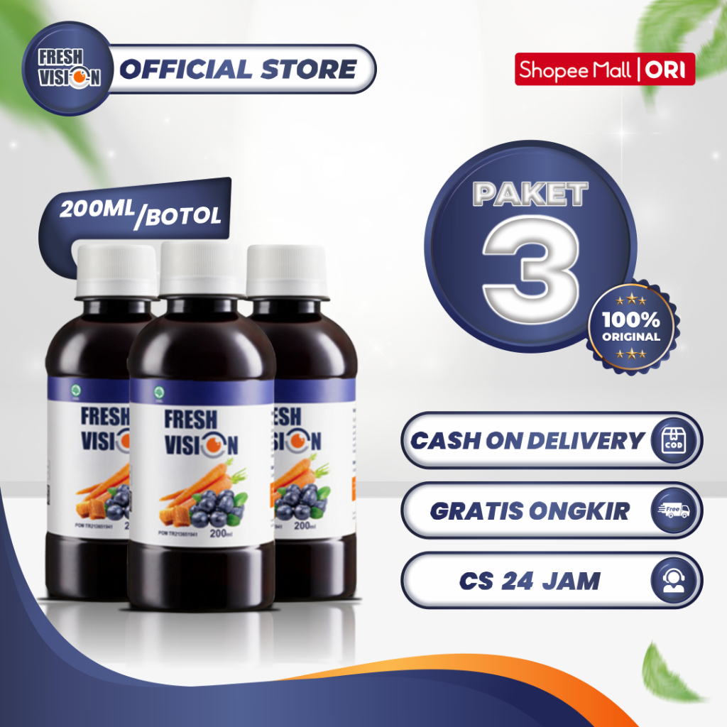 Jual Paket 3 Box Fresh Vision - Membantu Memelihara Kesehatan Mata ...